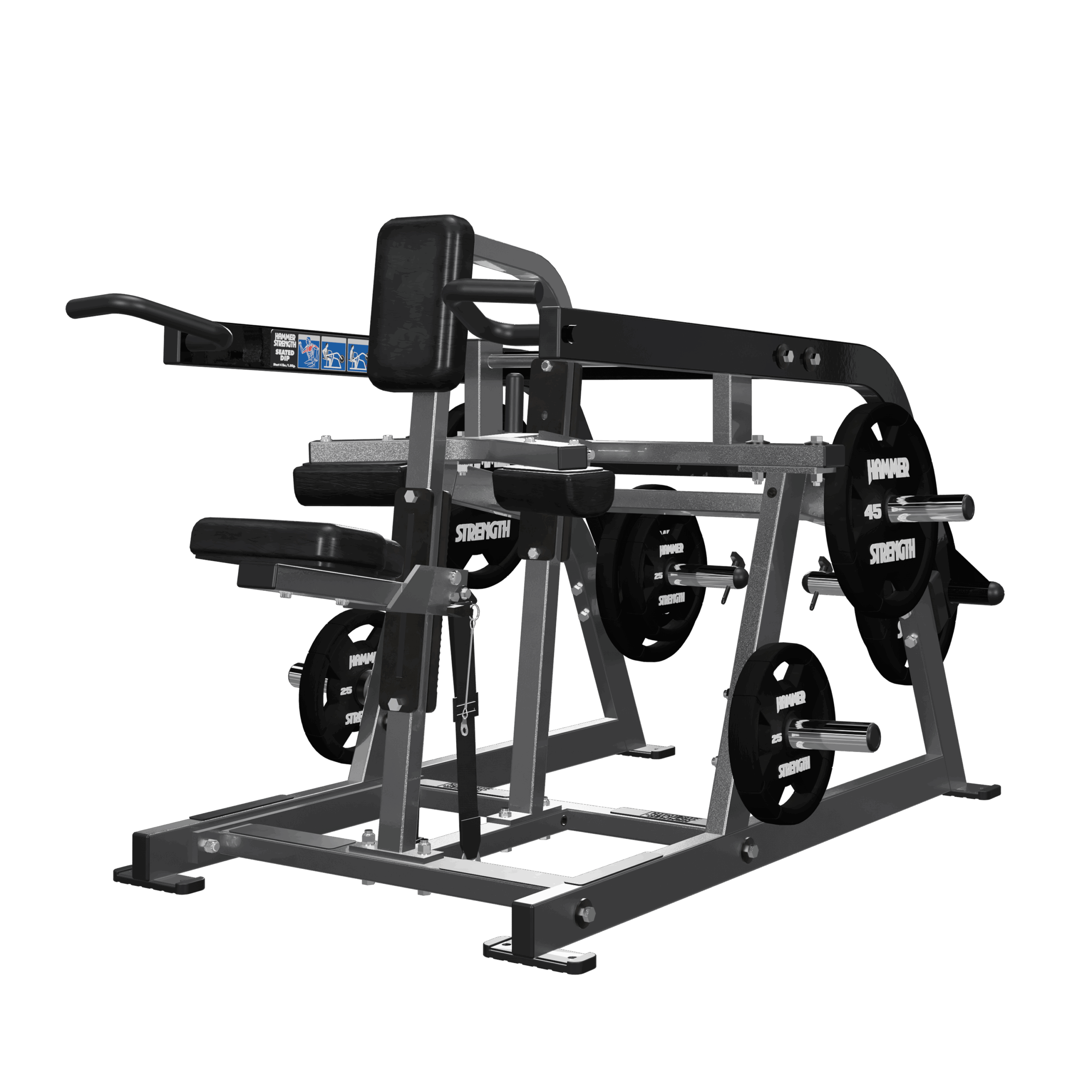 Plate Loaded Seated Dip | Taygetos